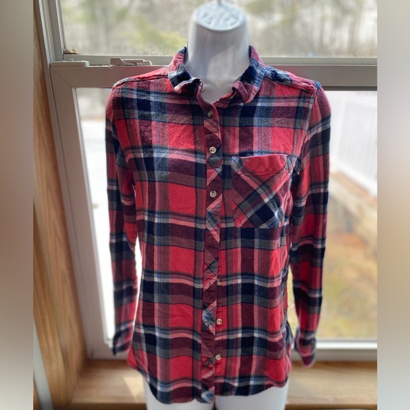 Arizona Jean Company | Tops | Softest Flannel Ever Arizina Boyfriend ...